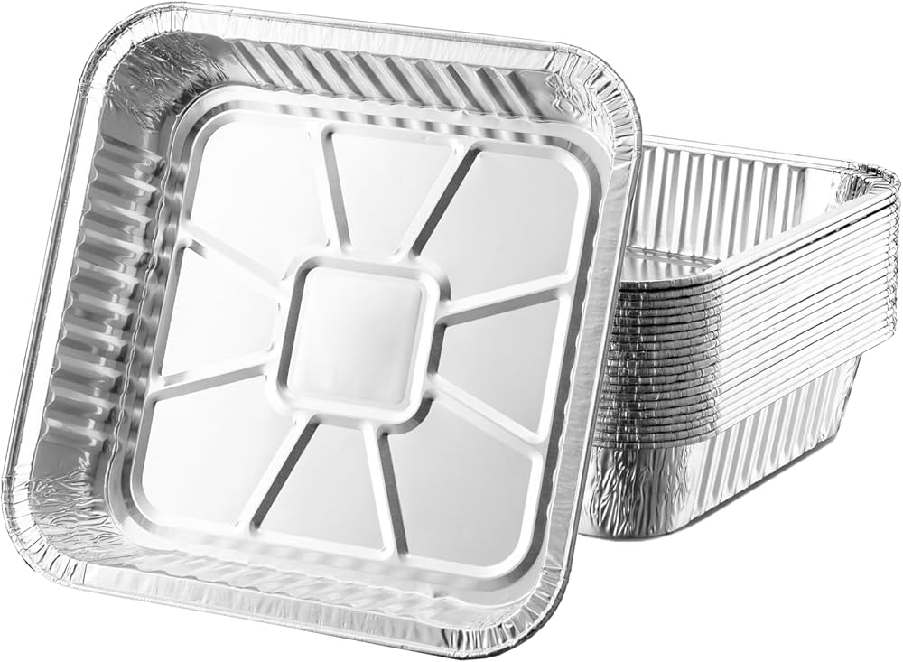 Aluminum Food Container Square - Blue Moon Pack