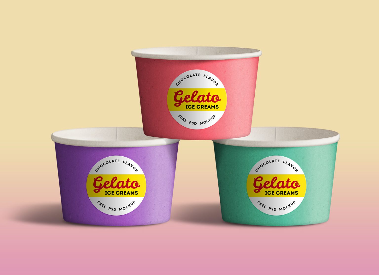 Sticker for Custom Ice Cream - Blue Moon Pack