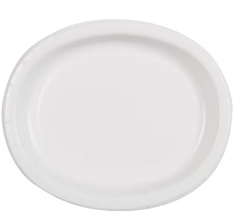 Foam Plates – 7 inch to 12 inch & 3 Section - Blue Moon Pack